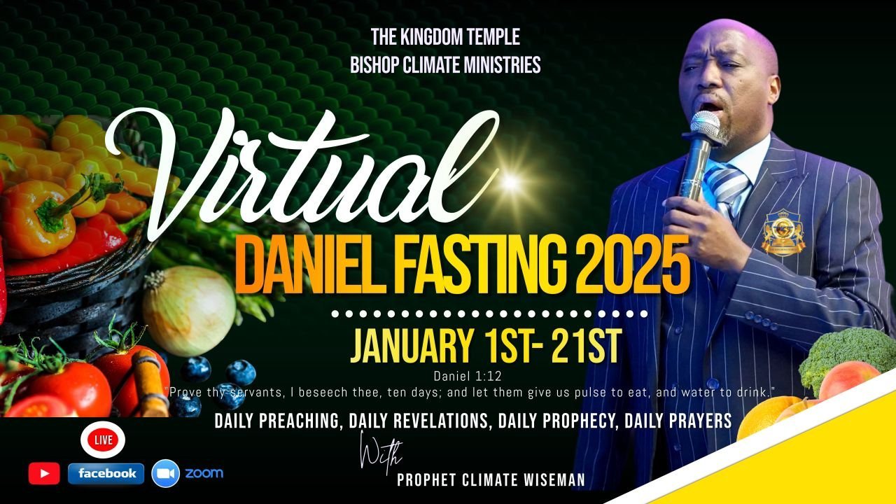 URGENT PROPHETIC INVITATION TO THE 21 DAYS OF DANIEL FASTING - Free ...